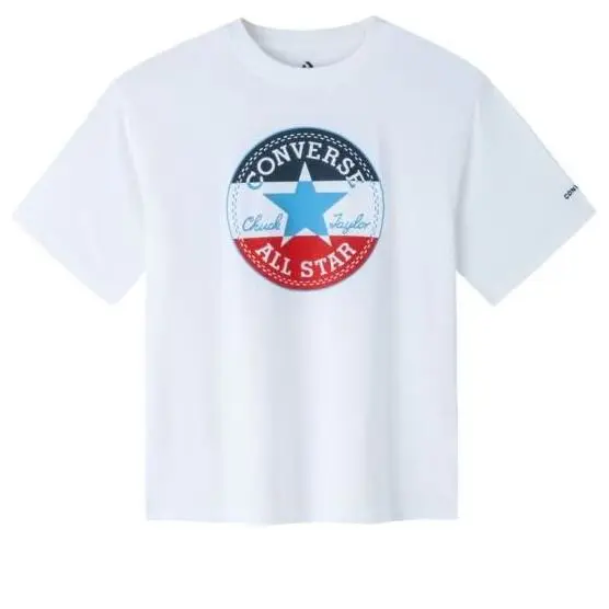 CONVERSE All Star Patch Standard Fit T-shirt - White