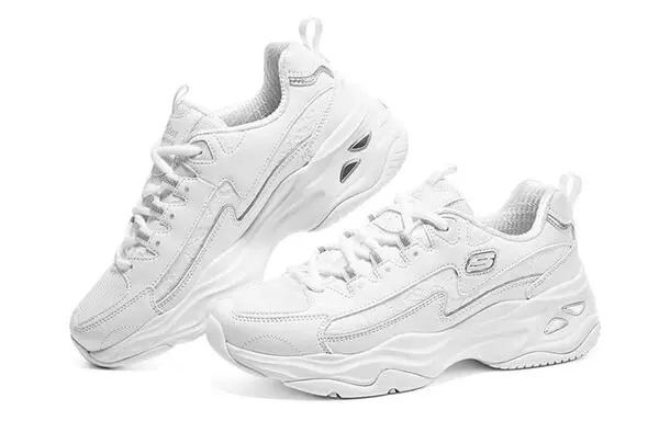 Sketchers D'lites 4.0 Sneakers - White