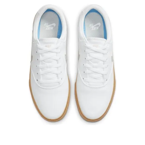Nike Chron 2 Canvas Sb " Gum" Sneakers - White