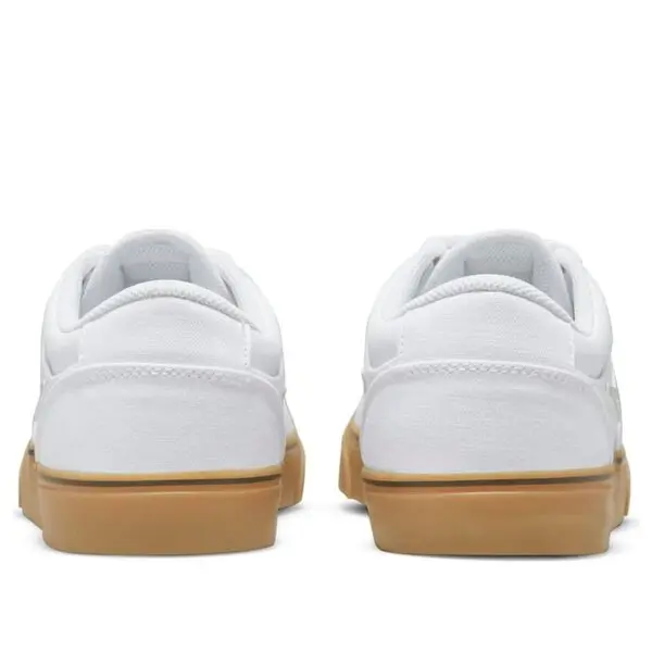 Nike Chron 2 Canvas Sb " Gum" Sneakers - White
