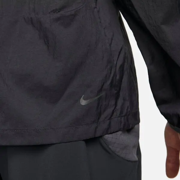 Nike Trail Aireez Lightweight Running Jacket - Black