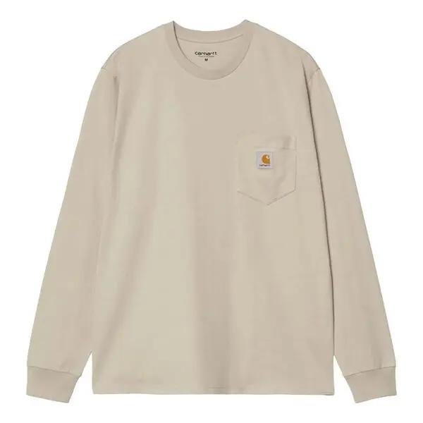 Carhartt Work In Progress Long Sleeve T-shirt - Beige