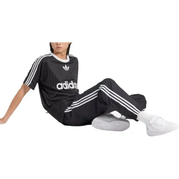 Adidas Originals Adicolor Tee Asia Sizing 'black - Black/white