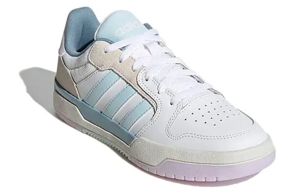 Adidas Entrap Low Top Sneakers - White/blue/gray