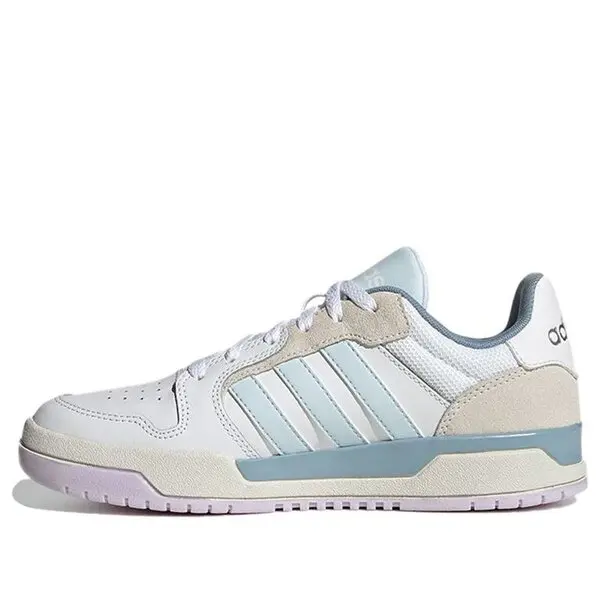 Adidas Entrap Low Top Sneakers - White/blue/gray