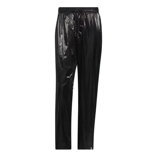 Adidas Shiny Track Pants - Black/active Teal