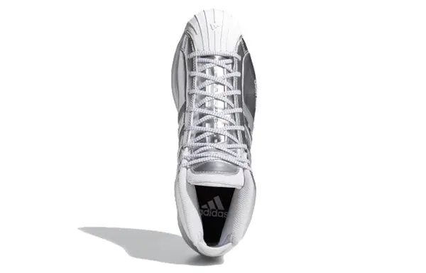 Adidas Pro Model 2g High Top Sneakers - Silver