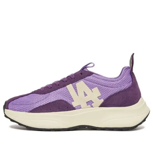 MLB La Dodgers Chunky Jogger Sneakers - Purple White
