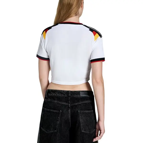 Adidas Germany 2026 Home Cropped Jersey - White