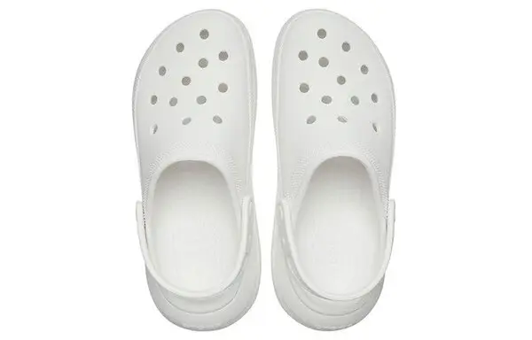 CROCS Classic Crush Clog - White
