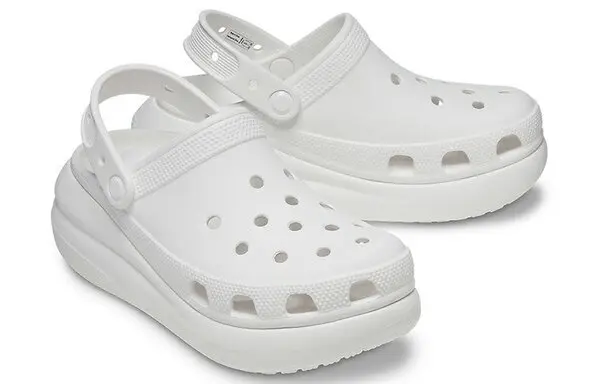 CROCS Classic Crush Clog - White
