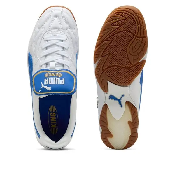 PUMA King Indoor Sneakers - White/blue