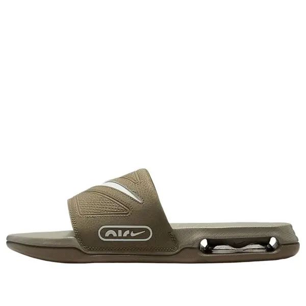 Nike Max Cirro Slides - Medium Olive/light Army/light Silver