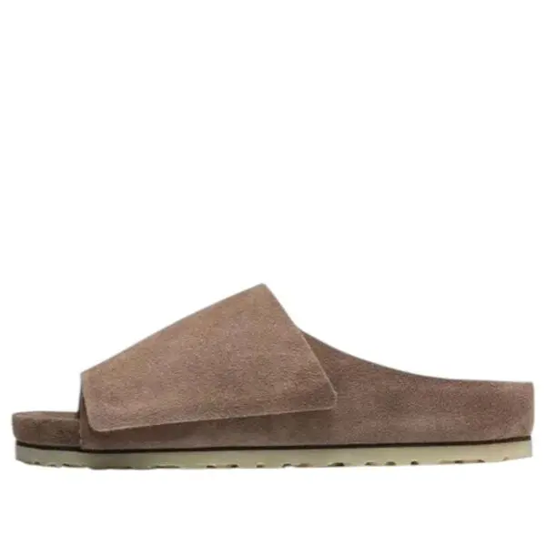 BIRKENSTOCK X Fear Of God Los Feliz Suede Leather Sandals - Grey