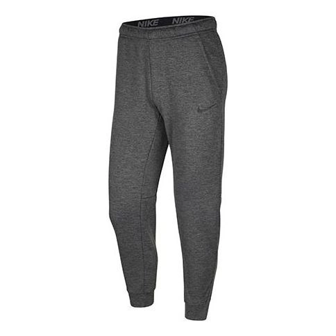 Nike Logo Cozy Fleece Stay Warm Casual Bundle Feet Sports Pants Black - Carbon Black