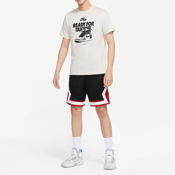 JORDAN Graphic Print Short Sleeve Tee - Default Color