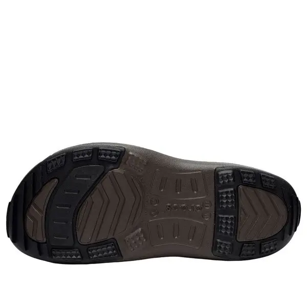 CROCS Quick Trail Clogs - Brown/white/black