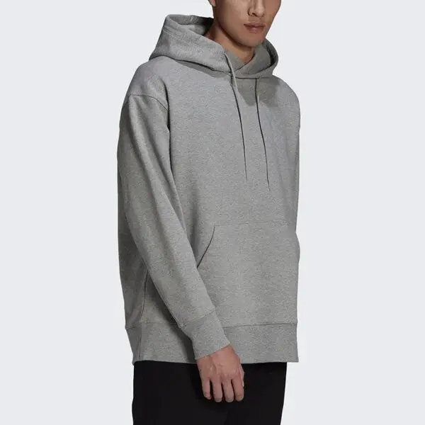 Adidas Y-3 Logo Drawstring Hoodie