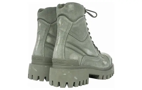 Balenciaga Combat Strike Boots - Green