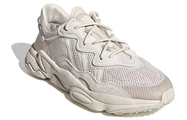 Adidas Ozweego Lace-up Sneakers - Cream