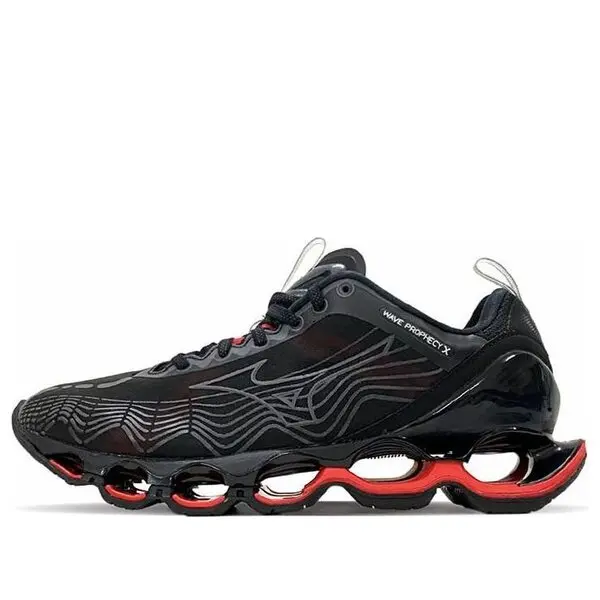 Mizuno Wave Prophecy 10 Sneakers - Black/red