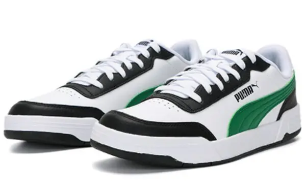 PUMA Caracal Low Top Sneakers - White/green
