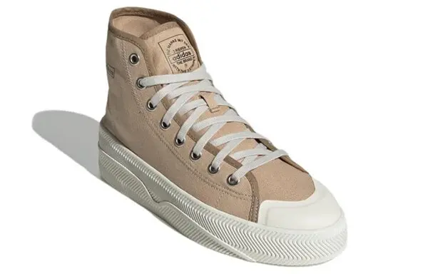 Adidas Nizza High-top Sneakers - Khaki