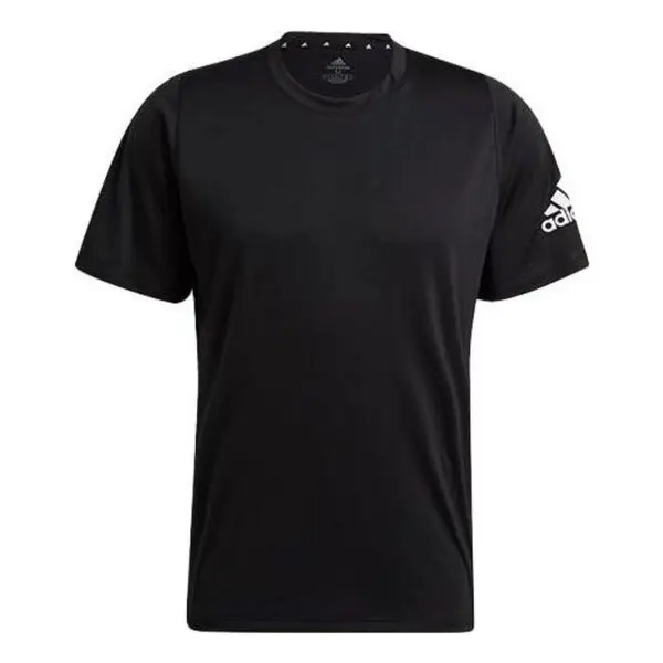 Adidas Freelift Ultimate Aeroready D2m T-shirt Asia Sizing 'black Whtie