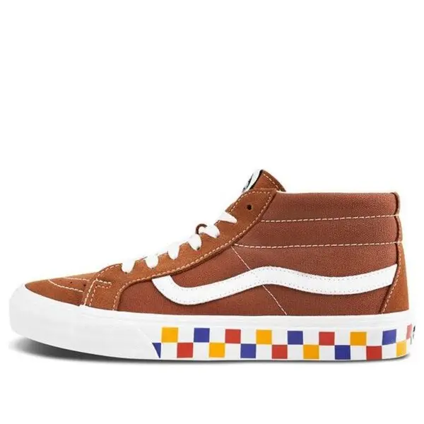 VANS Sk8-mid Reissue High Top Sneakers - Orange