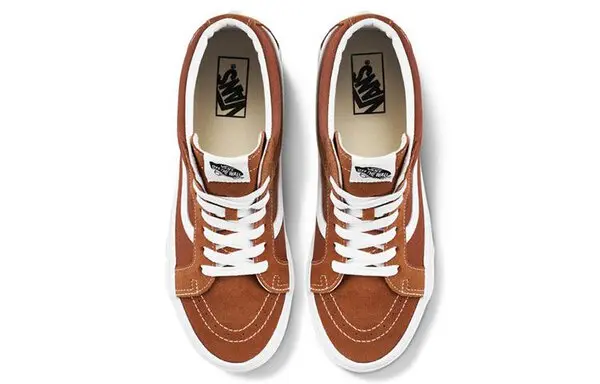 VANS Sk8-mid Reissue High Top Sneakers - Orange