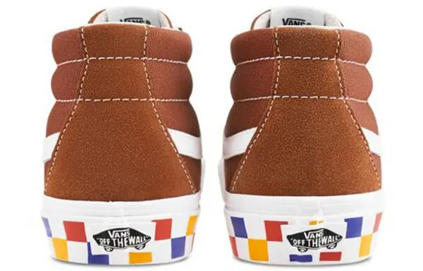 VANS Sk8-mid Reissue High Top Sneakers - Orange