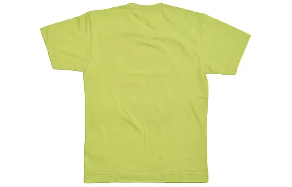 Play Comme Des Garcon Pastelle Red Logo T-shirt - Green