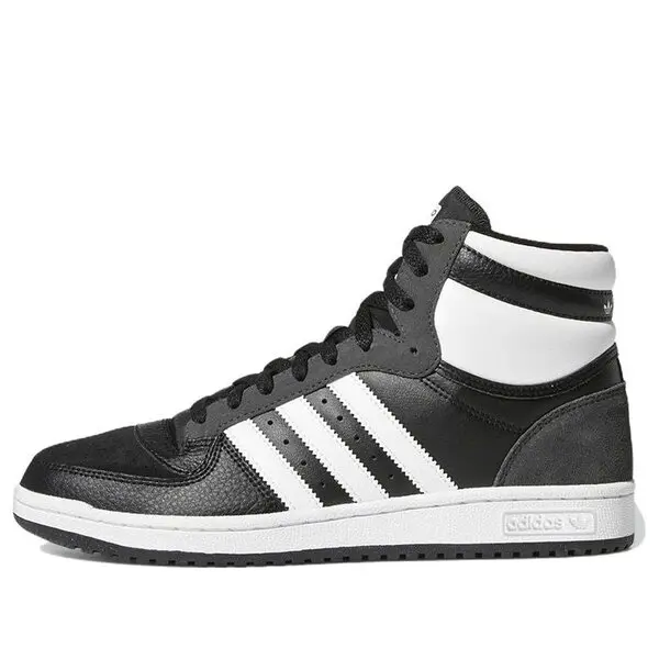 Adidas Top Ten Rb High Top Sneakers - Core Black/cloud White/grey Three