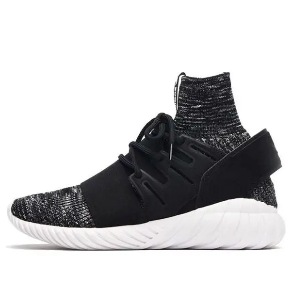 Adidas Tubular Doom Sock High Top Sneakers - Black