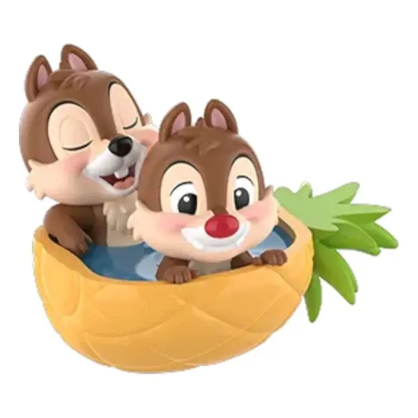 POP MART Disney Chip 'n Dale Fun Loving Brother Series Figures 'pineapple Pool - Multi-color