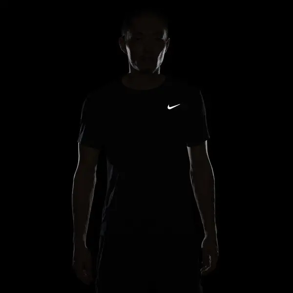 Nike Dri-fit Uv Miler Short-sleeve Running Top