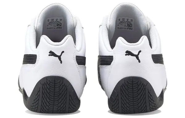PUMA Speedcat Shield Leather Sneakers - White/black