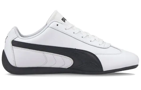 PUMA Speedcat Shield Leather Sneakers - White/black