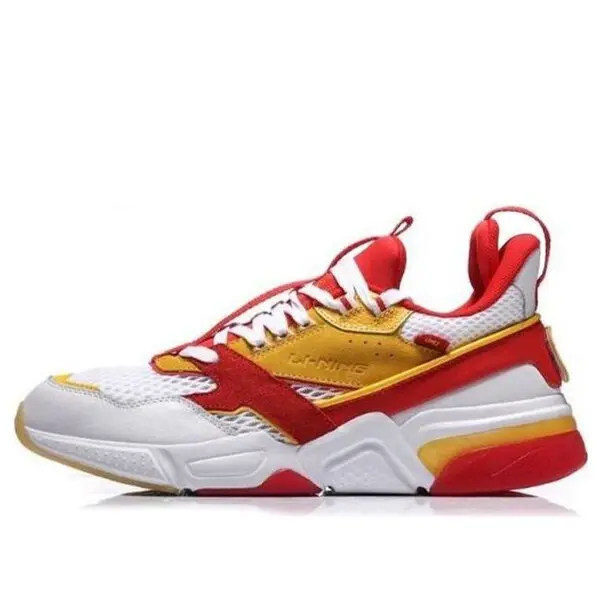 LI-NING Paris Fashion Week 001 R-i Sneakers - White/yellow/red