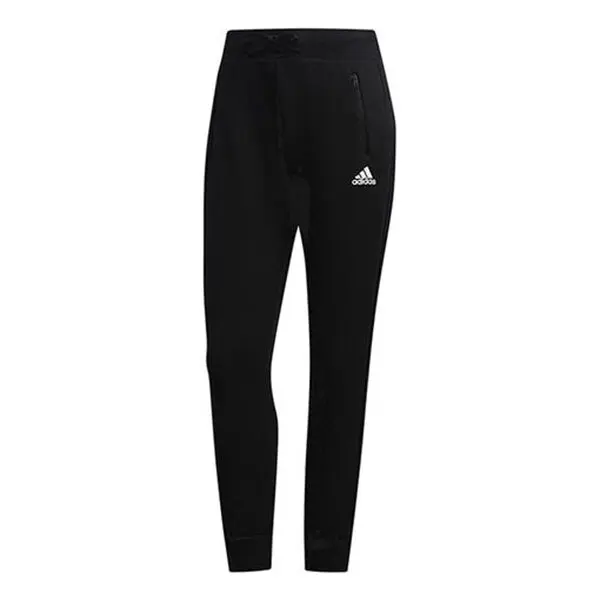Adidas Training Knitted Pants - Black