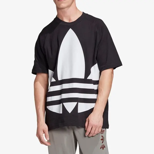 Adidas Originals Big Trefoil Boxy T-shirt - Black