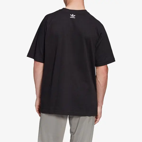 Adidas Originals Big Trefoil Boxy T-shirt - Black