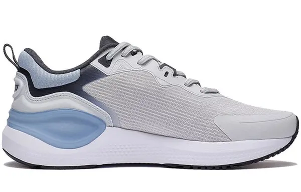 LI-NING Eazgo Lace Up Sneakers - Grey/white/blue