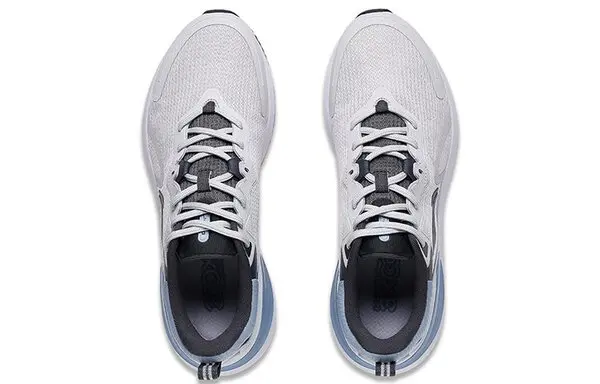 LI-NING Eazgo Lace Up Sneakers - Grey/white/blue