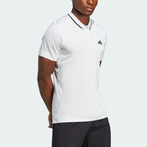 Adidas Freelift Polo Shirt 'white - White/black