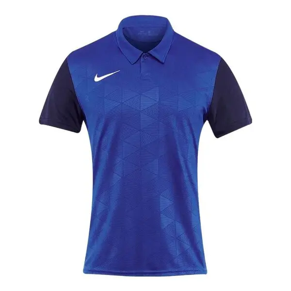 Nike Trophy Iv Polo Shirt 'blue - Blue/black/white