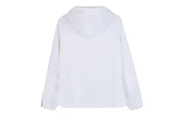 Adidas Hooded Windtight Jacket - White