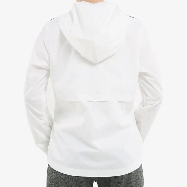 Adidas Hooded Windtight Jacket - White