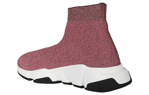 Balenciaga Speed 1.0 Sock Sneakers - Pink/white/black