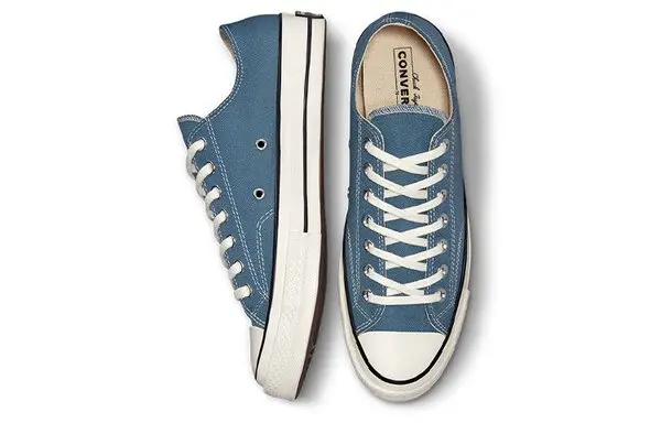 CONVERSE Chuck 70 Low Top "deep Waters - Blue/white